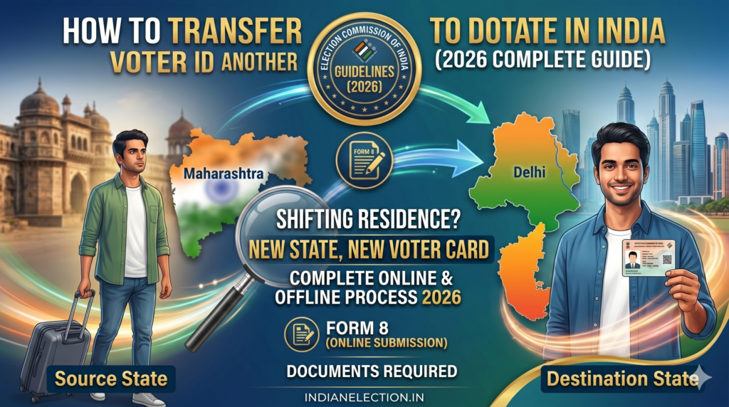How to Transfer Voter ID to Another State in India (2026 Complete Guide ...